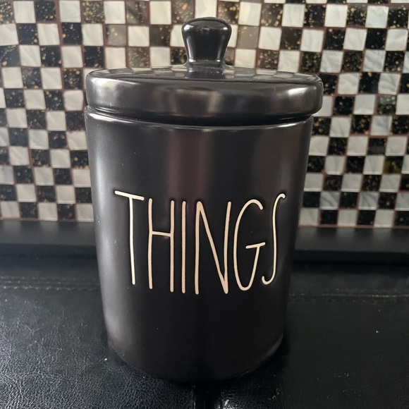 Rae Dunn | Bath | New Rae Dunn Things Canister With Lid | Poshmark